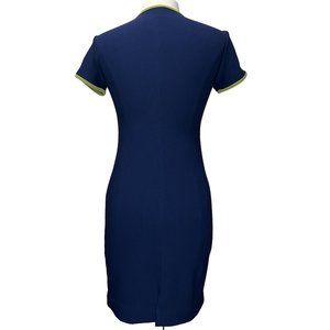 My Michelle | Dresses | Vintage Simple And Short Navy Blue Dress | Poshmark